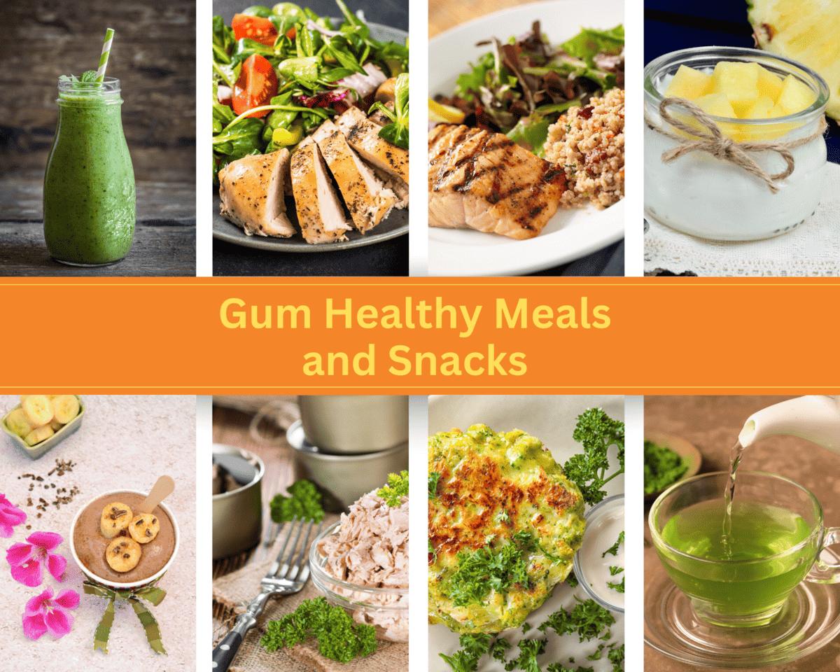 10 Foods To Enjoy and Foods To Avoid With Receding Gums - Dental Meal Plans
